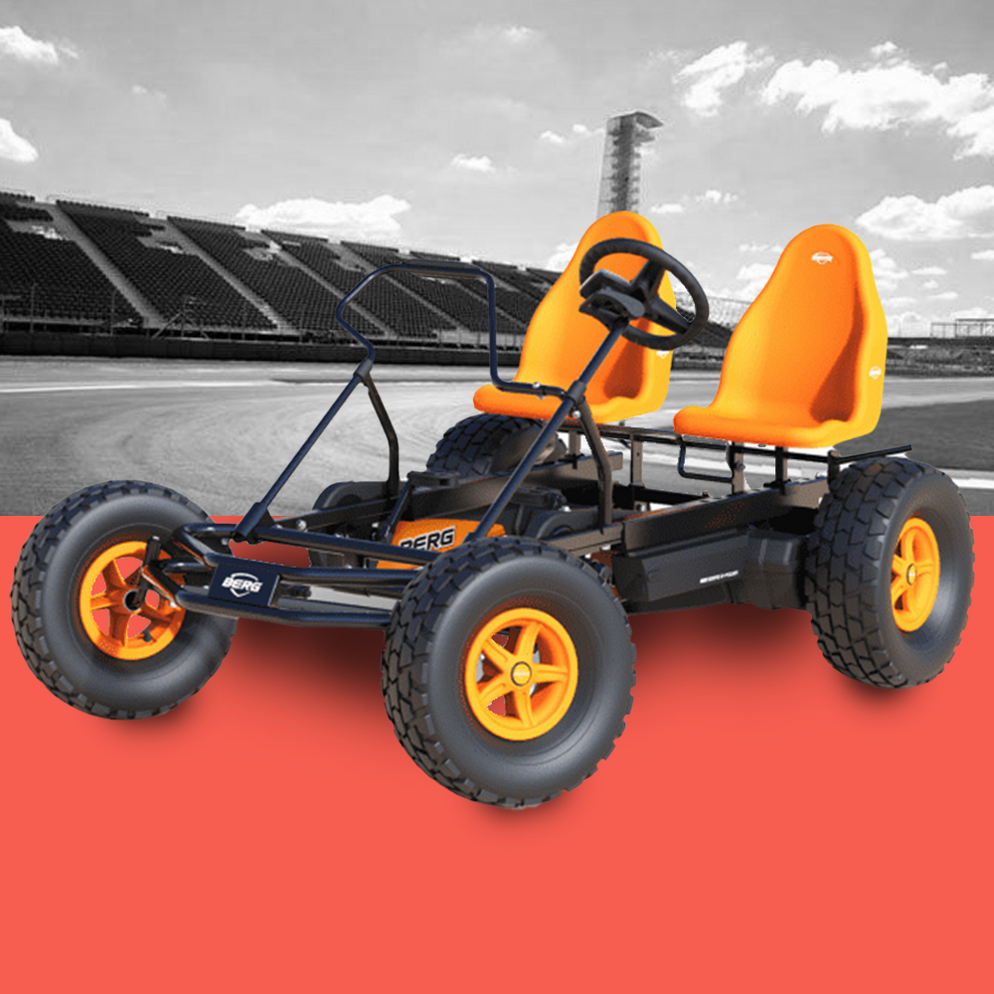 BERG Duo Coaster E-BFR Kids Ride On Pedal Kart — Kids Car Sales