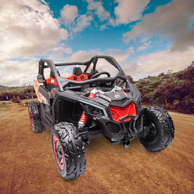 CAN-AM Licensed 2-Seats Electric UTV 24V Kids Ride On - Black – Kids ...