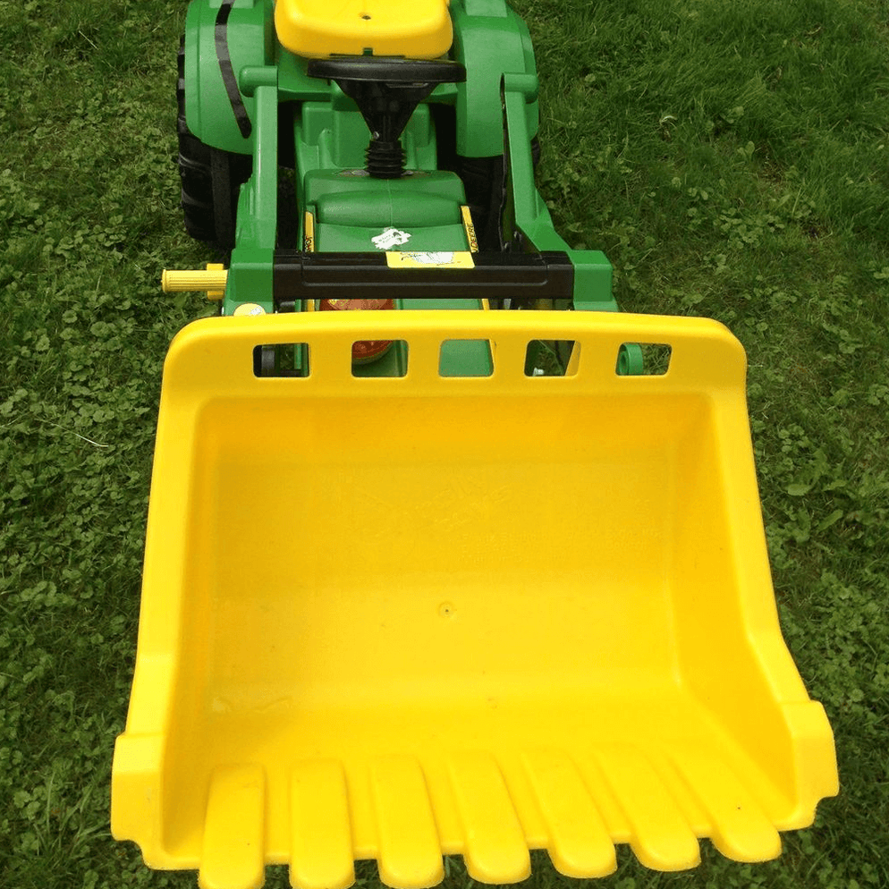 John Deere Rolly Junior Premium Kids Tractor with Loader & Excavator ...