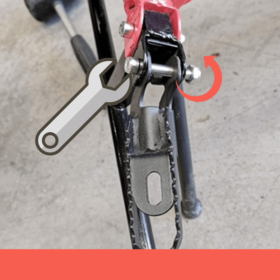 MJM Training Wheels for 49cc and 50cc 2-Stroke Dirt Bike (Almost Perfe ...