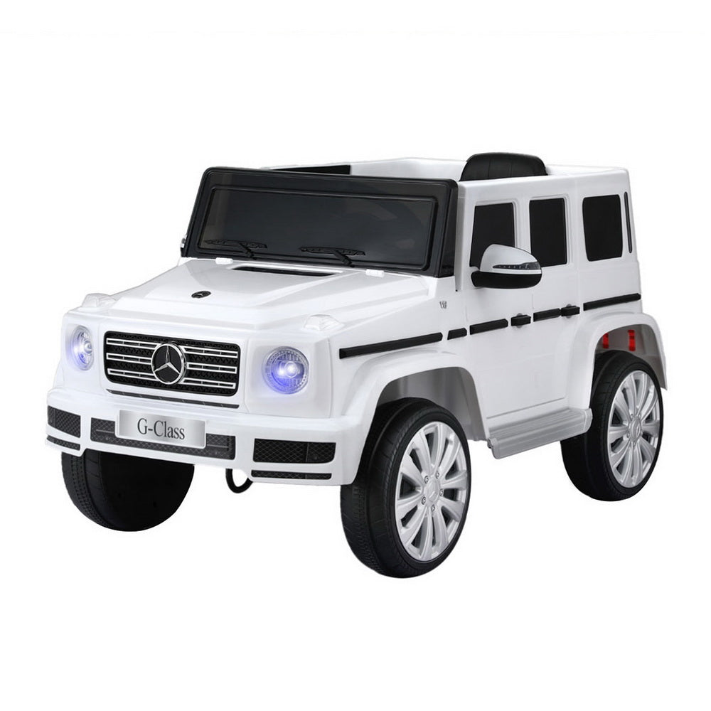 Kids Ride On Car Licensed G500 Electric Toys Horn Remote 12V White ...