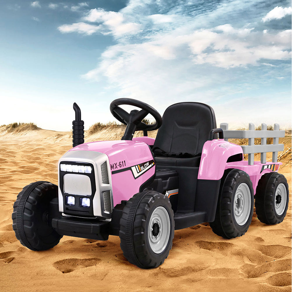 Pink tractor power wheels store