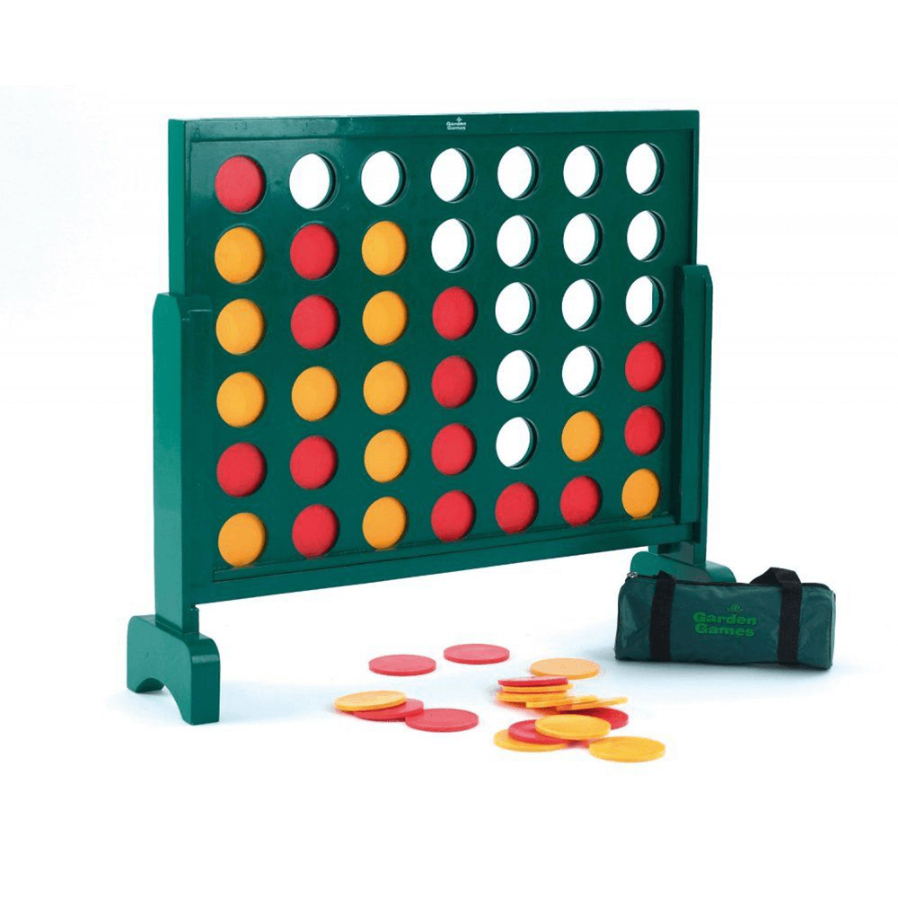 Wooden Jumbo 4 Supersized Giant Connect 4 Style Game 73cm x 84cm – Kids ...