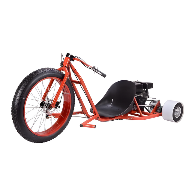 MJM 6.5HP Motorised Huffy Slider Fat Boy Drift Trike for Teens - Red ...