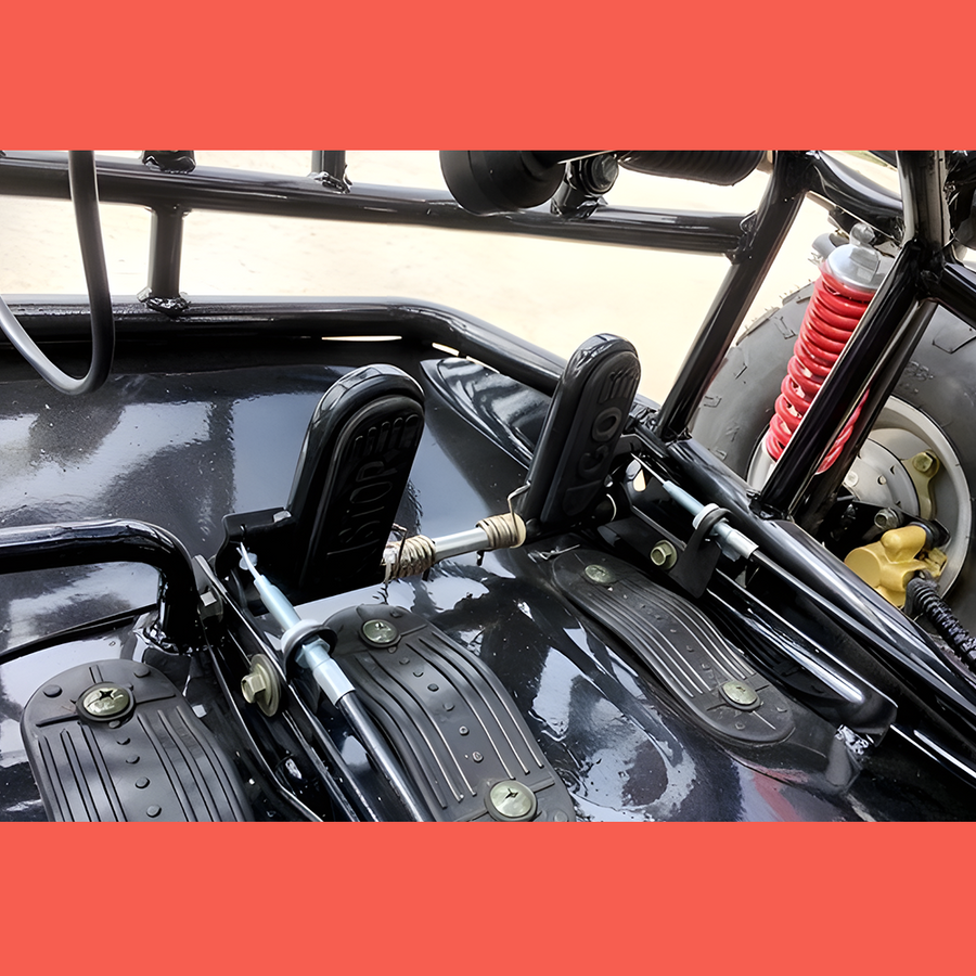 MJM 90cc 2-Seater Offroad Kids ATV Dune Buggy - Black – Kids Car Sales