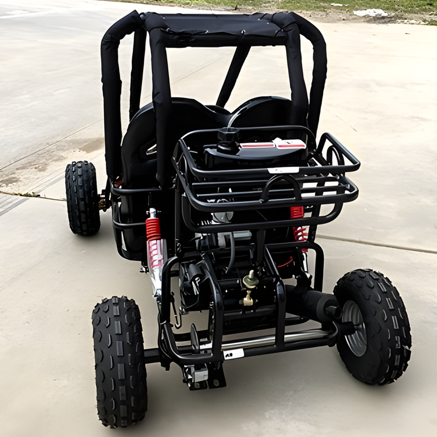 MJM 90cc 2-Seater Offroad Kids ATV Dune Buggy - Black – Kids Car Sales