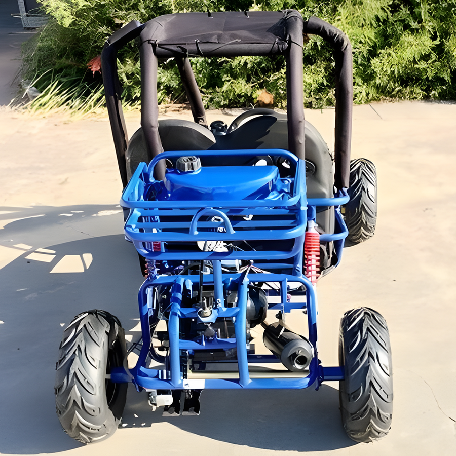 MJM 90cc 2-Seater Offroad Kids ATV Dune Buggy - Blue – Kids Car Sales