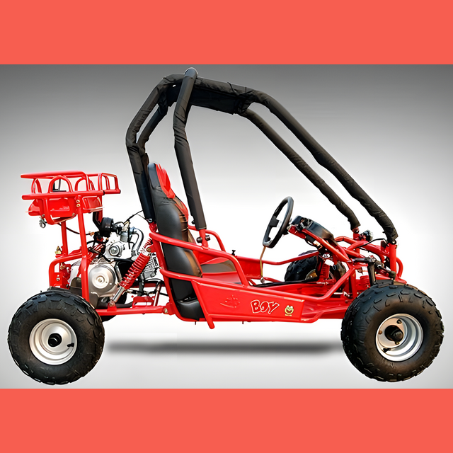 MJM 90cc 2-Seater Offroad Kids ATV Dune Buggy - Red – Kids Car Sales