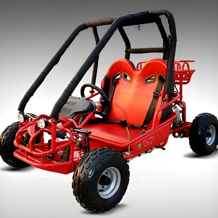 MJM 90cc 2-Seater Offroad Kids ATV Dune Buggy - Red – Kids Car Sales