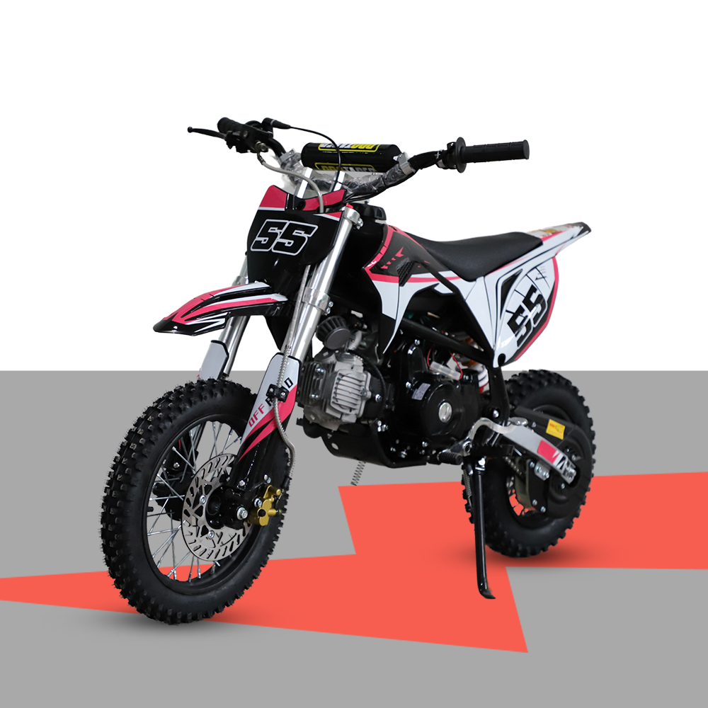 Motoworks 90cc Petrol Powered 4-Stroke Kids Dirt Bike - Pink – Kids Car ...