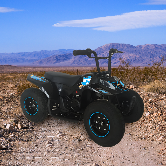 Go Skitz 250w 24v E-Quad Bike Kids Ride On Electric ATV – Kids Car Sales