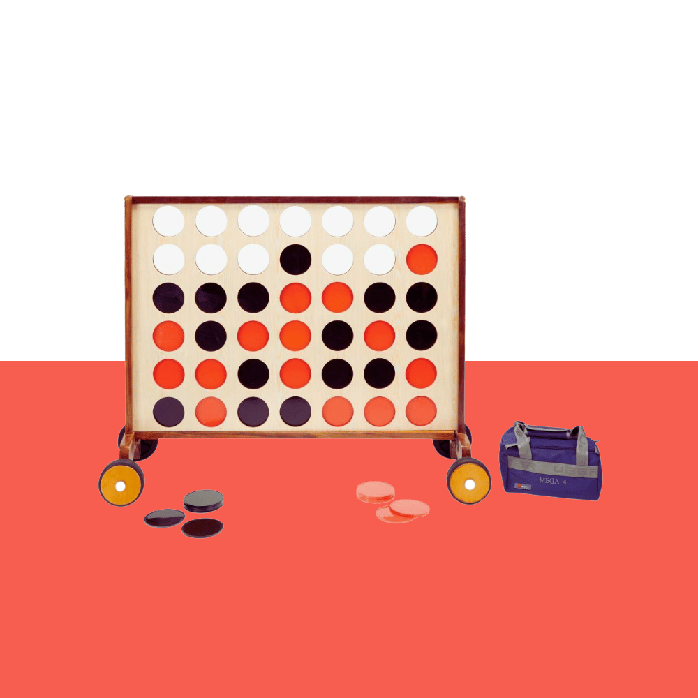 Wooden Giant 4 Supersized Giant Connect 4 Style Game 120cm x 100cm ...