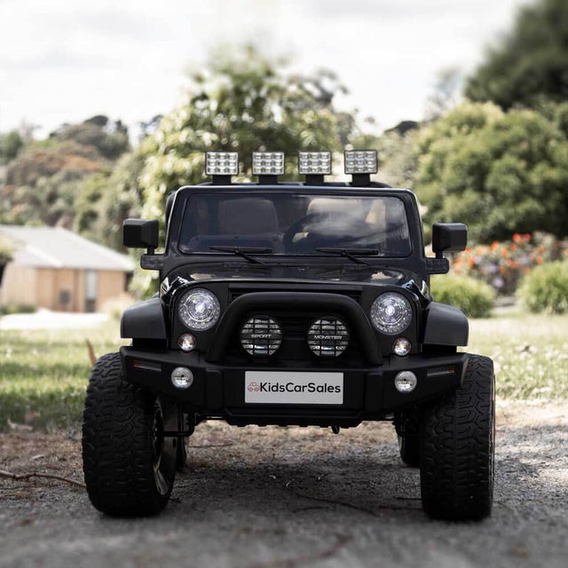 Big 2-Seat Beach-Cruiser 12v Kids Ride-On SUV w/ Remote - Black – Kids ...