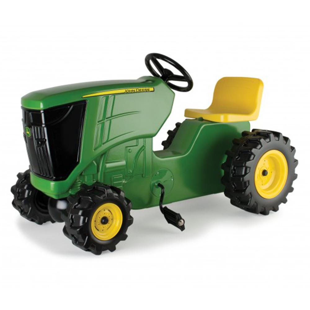 John Deere Kids Plastic Ride On Pedal Tractor