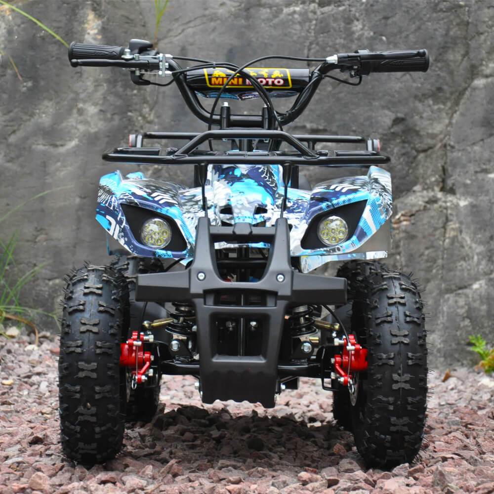 Motoworks 500w 36v Electric Farm Brushless Kids Quad Bike - Blue – Kids ...