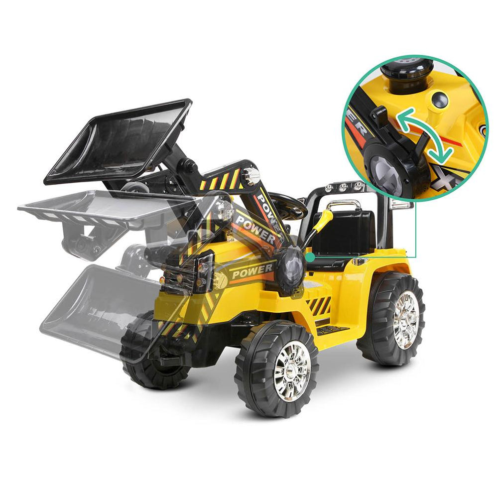 Kids Electric Ride On Tractors & Diggers — Kids Car Sales