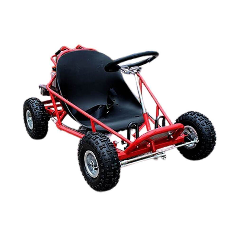MJM 49cc Automatic 2-Stroke Kids Mini Go Kart - Red — Kids Car Sales