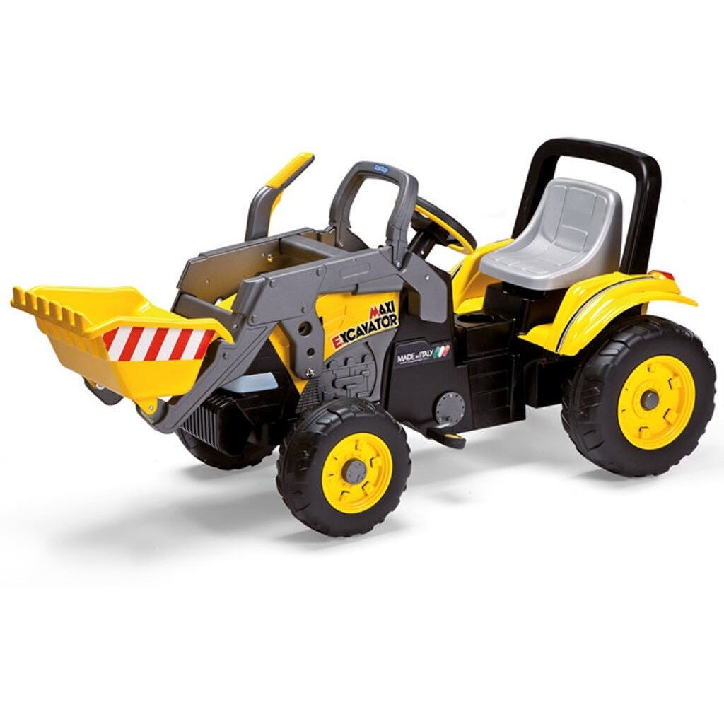 Peg Perego Maxi Excavator Pedal Powered Kids Ride-On – Kids Car Sales
